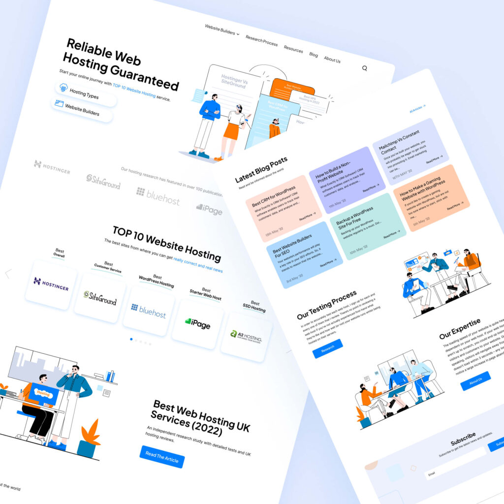 Top 10 Website Hosting | Passionate Agency